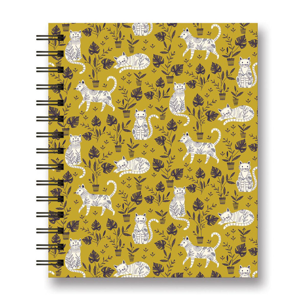 Studio oh Spiraal medium Botanical Cats | My Lovely Notebook