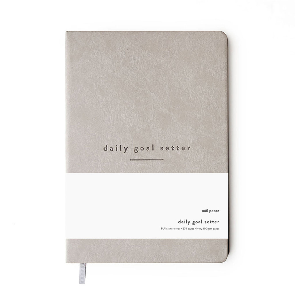 Mal Paper Daily Goal Setter planner - My Lovely Notebook