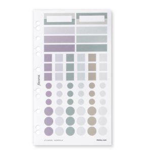 Filofax Stickers Norfolk | My Lovely Notebook