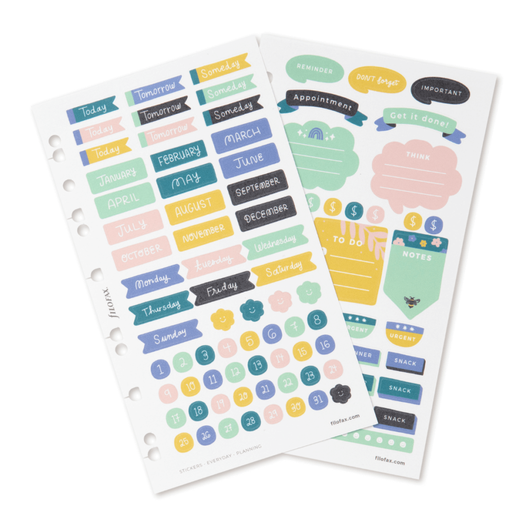 Filofax Planning Stickers | My Lovely Notebook