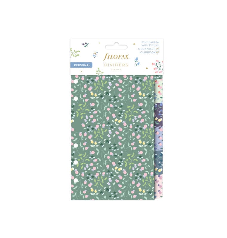 Filofax organizer personal Meadow tabbladen| My Lovely Notebook
