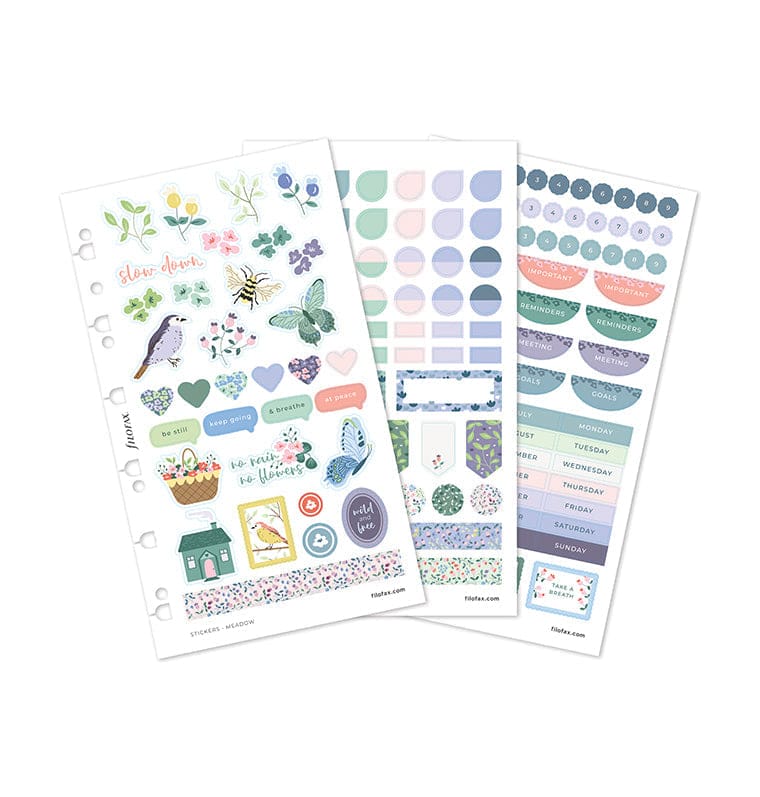 Filofax Stickers Meadow | My Lovely Notebook