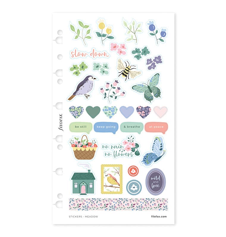 Filofax Stickers Meadow | My Lovely Notebook