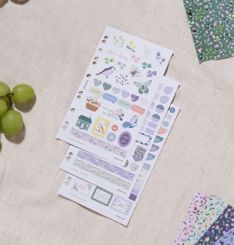 Filofax Stickers Meadow | My Lovely Notebook