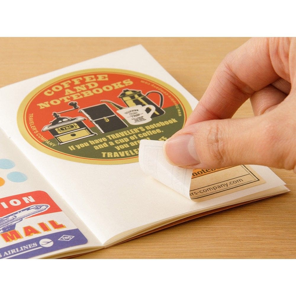 TRAVELER'S refill passport size - sticker release paper 017