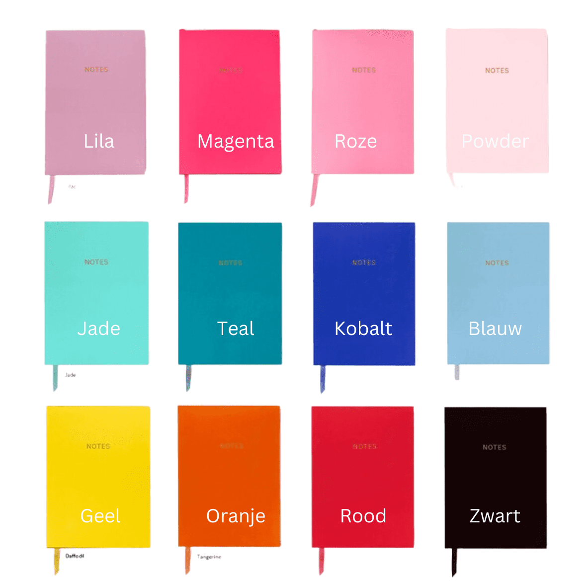 Notebook Colours| My Lovely Notebook